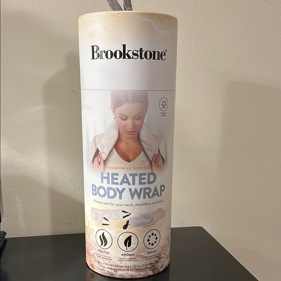 Brookstone | Bath & Body | Nwt Brookstone Heated Body Wrap | Poshmark